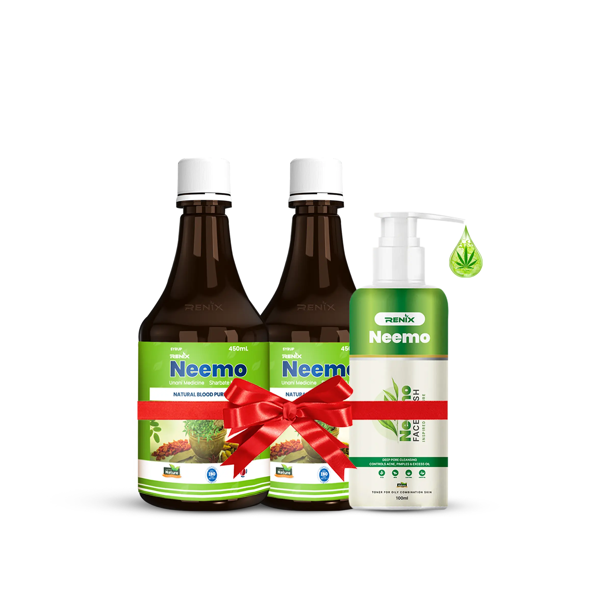 Neemo Natural Skin Care Combo | ন্যাচারাল স্কিন কেয়ার কম্বো